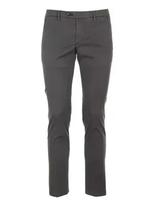 BRIGLIA 1949 Slim-fit Chino Trousers Grey