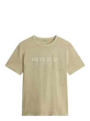 Woolrich Logo T-shirt - Neutrals
