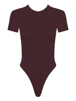 Myra Swim Atlas Cut-out Swimsuit - Brown
