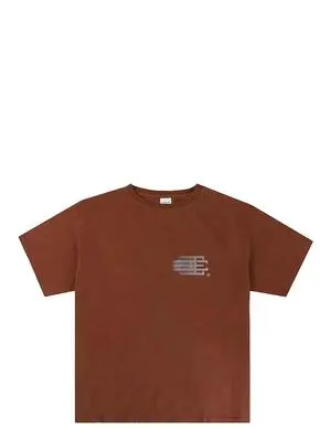 ERIC EMANUEL Logo-print T-shirt - Brown