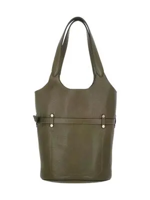 Borbonese Small Premiere Shoulder Bag - Green