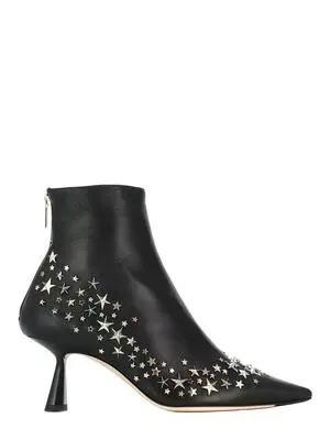 JIMMY CHOO Kix Star-embellished Boots - Black
