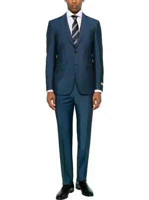 Canali Single-breasted Suit - Blue