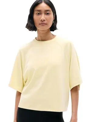 Athleta Seasoft Relaxed Crew Neck Tee - Solstice