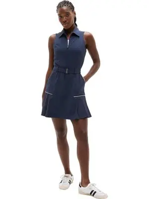 Athleta Tee Time Mini Dress - Eclipse/white