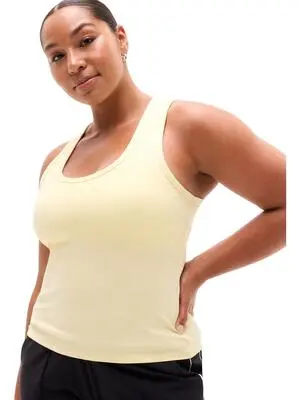 Athleta Signature Rib Scoop Tank - Solstice