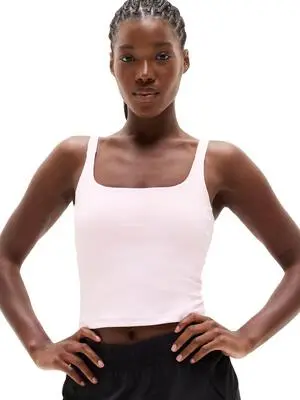 Athleta Interval Built-in Bra Tank - Ballet