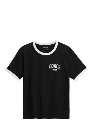 COACH OUTLET Coach "1941" Organic Cotton T-shirt - Black