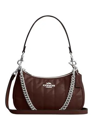 COACH OUTLET Coach Teri Shoulder Bag With Quilting - Silver/maple