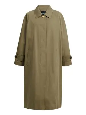 COACH OUTLET Lightweight Cotton Trench Coat - Ash