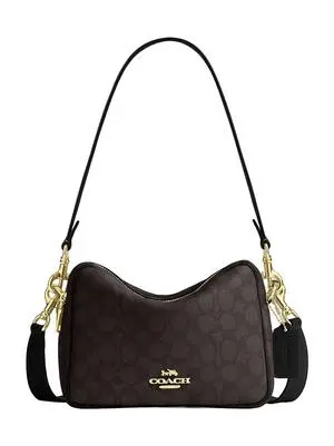 COACH OUTLET Coach Carey Crossbody Bag - Gold/walnut/black