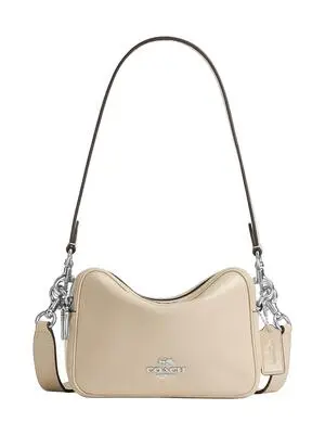 COACH OUTLET Mini Carey Crossbody Bag - Silver/ivory