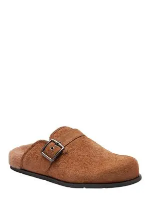 COACH OUTLET Coach Buckle Clog In Signature Jacquard And Leather - Sable