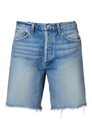 AGOLDE Indra Wide-leg Denim Shorts - Journal