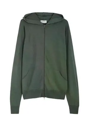JOHN SMEDLEY John Smedley Carty Zip-Up Hoodie