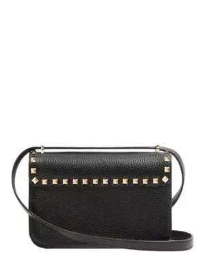 Valentino Garavani Rockstud Small Shoulder Bag - Black