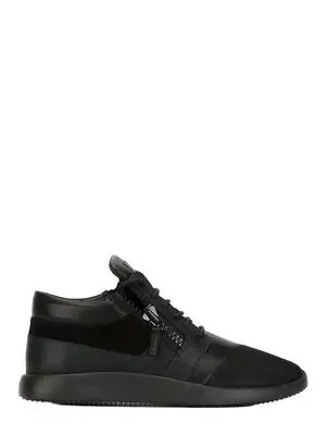 GIUSEPPE ZANOTTI The Shark Hi-top Sneakers - Black