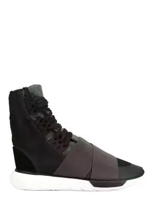 Y3 Qasa High Sneakers - Black