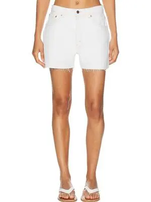 ALIGRACE Vintage Blanc Denim Shorts - Ivory