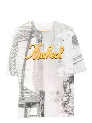 Zimmermann Alchemy Graphic-print T-shirt - Grey