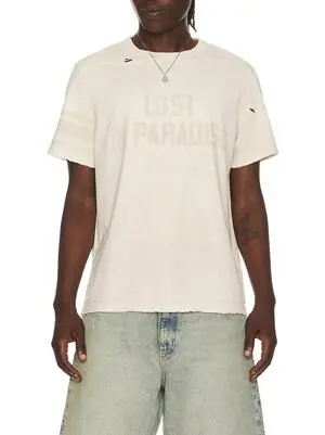 MISBHV Lost In Paradise T-shirt In Beige - Sand