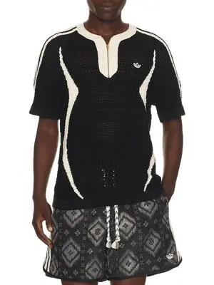 ADIDAS ORIGINALS X Clot Edison Chen Knit Jersey - Black