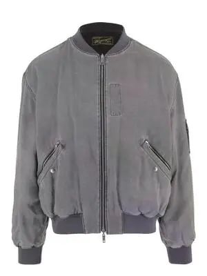 WOOYOUNGMI Quilted Reversible Bomber Jacket - Grey