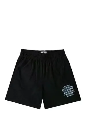 ERIC EMANUEL Mesh Logo Shorts - Black