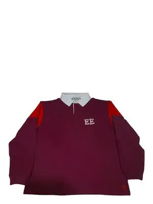 ERIC EMANUEL Rugby Core Ee Long-sleeve Polo Shirt - Red