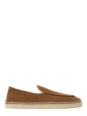 JIMMY CHOO Shenton Velvet Espadrilles - Cigar