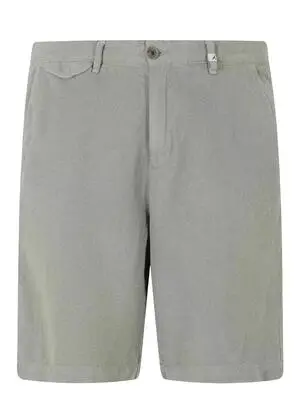 MYTHS Textured Bermuda Shorts - Green