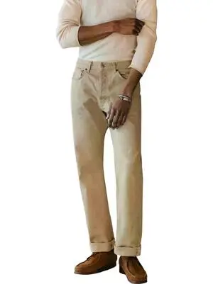 IMOGENE + WILLIE Lewis Desert Selvage Jeans - Neutrals