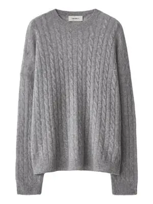 LISA YANG Amabel Sweater In Silk Cashmere - Cloudy