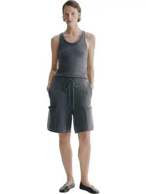 LISA YANG Lisa Yang Store The Henli Shorts Graphite