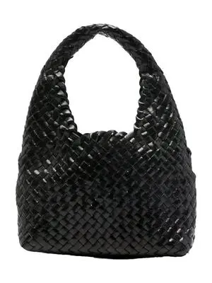 Manebí Woven Clutch Bag - Black