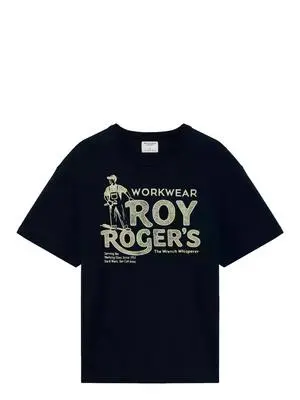 ROY ROGER'S Graphic-print T-shirt - Blue