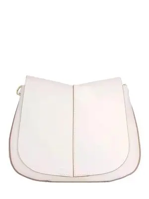 GIANNI CHIARINI Medium Helena Round Shoulder Bag - Neutrals