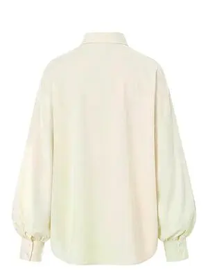 SOSUE Antonia Floral Detail Shirt - Neutrals