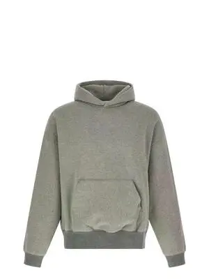 Fear Of God FEAR OF GOD ESSENTIALS Signature Classic Cotton Hoodie Grey