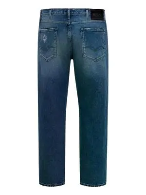 REPLAY Waine Distressed Faded-effect Jeans - Blue