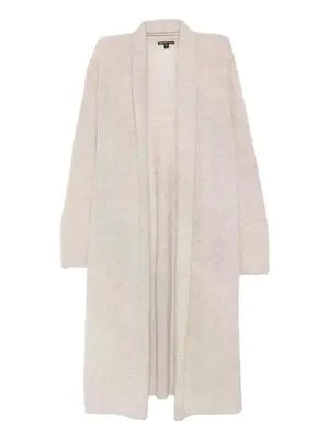 JAMES PERSE Cashmere Shawl-collar Cardigan - Neutrals