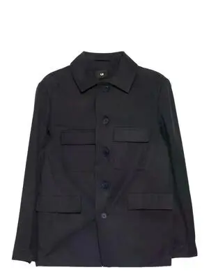 LII Multi-pocket Shirt Jacket - Blue