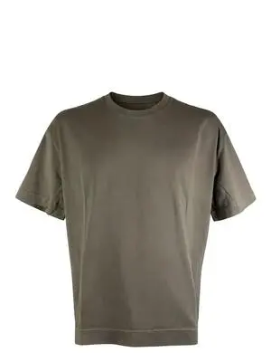 CIRCOLO 1901 Crew-neck Short-sleeves T-shirt - Brown