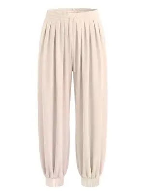NICHOLAS Liselle Pleated Trousers - Neutrals
