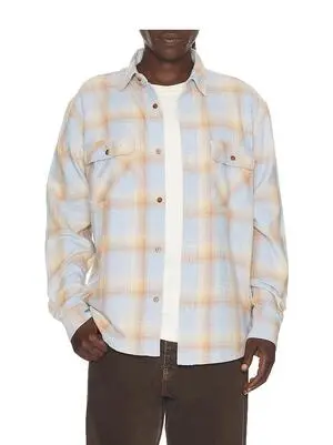 AUSTIN POST Frontier Work Shirt In . Also - Blue
