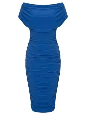 ATOM LABEL Oxygen Dress - Blue