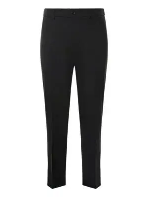 BE ABLE Tailored Trousers With Elasticated Waistband - Black