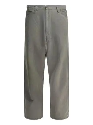 BEAMS Straight-leg Cotton Workwear Trousers - Grey