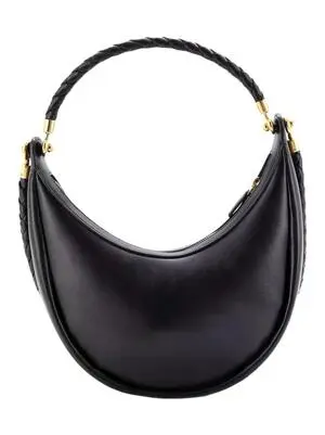 Bottega Veneta Hula Hoop Leather Hobo Bag - Black