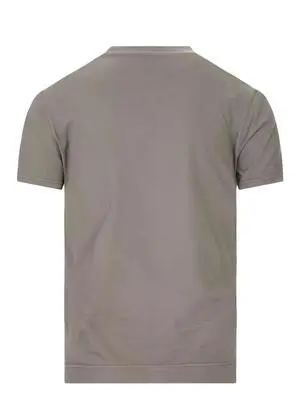 Fedeli Crew-neck Short-sleeve T-shirt - Grey